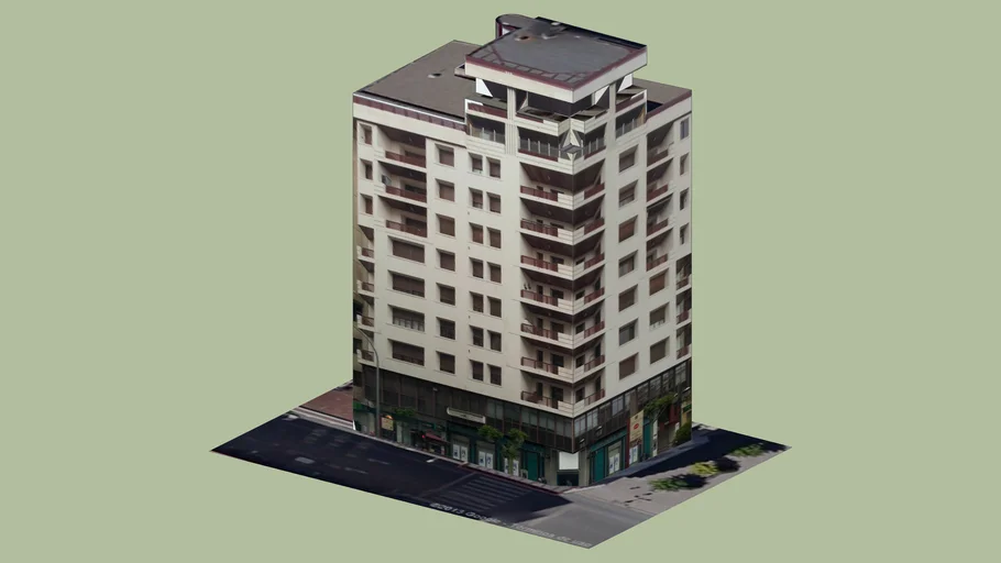 Edificio de viviendas | 3D Warehouse