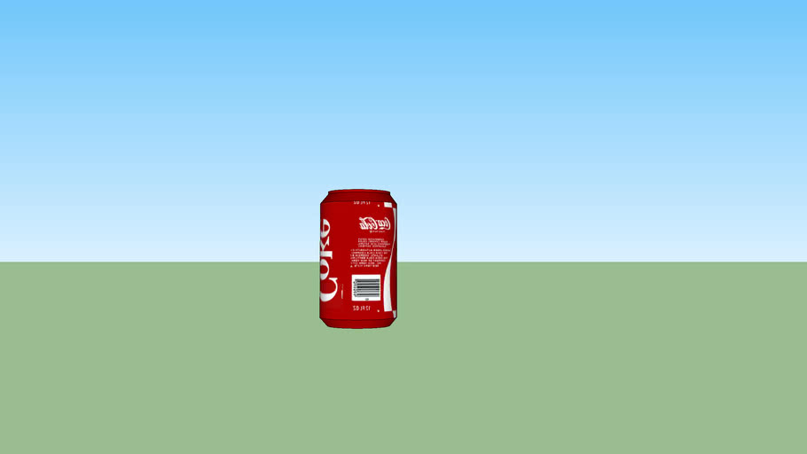 cocacola tin | 3D Warehouse