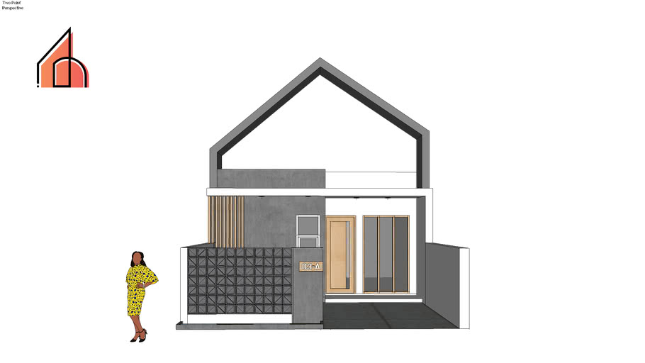 Rumah Minimalis 1 Lantai | 3D Warehouse