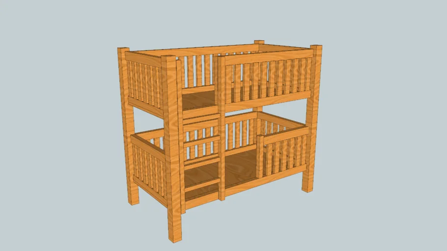 Bunk bed | 3D Warehouse