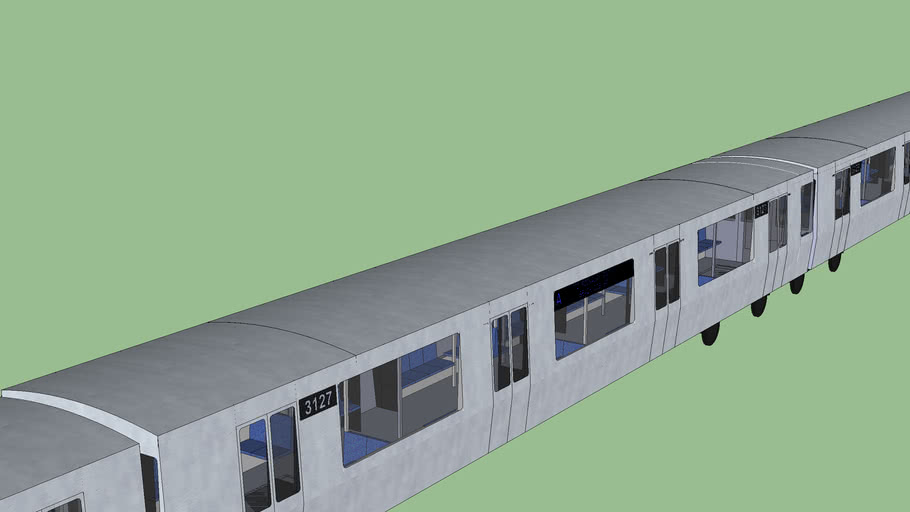 NYC Subway Concept Car-R179 | 3D Warehouse