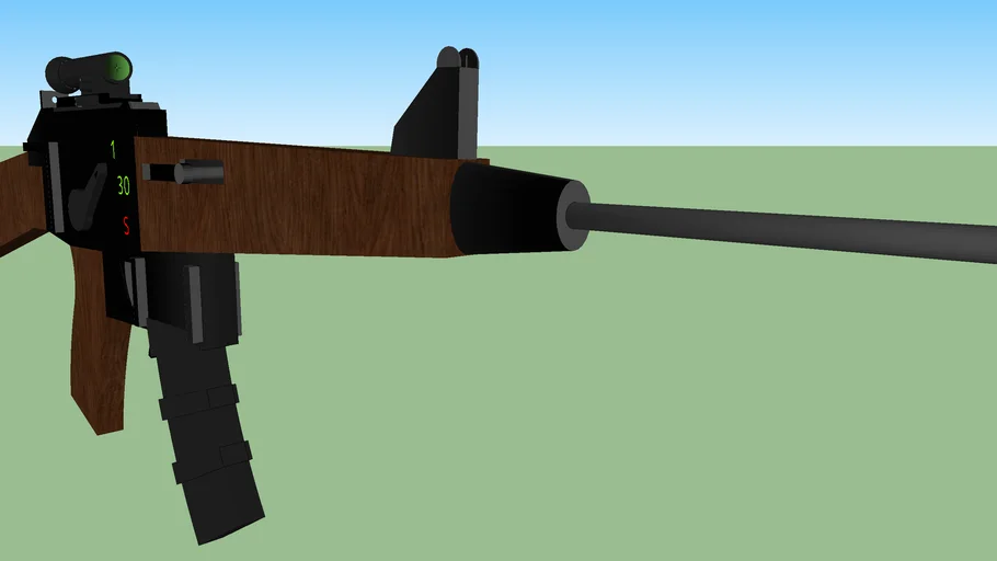 AR1 Assault rifle | 3D Warehouse