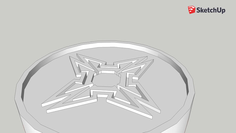 Ninja Star Coin | 3D Warehouse