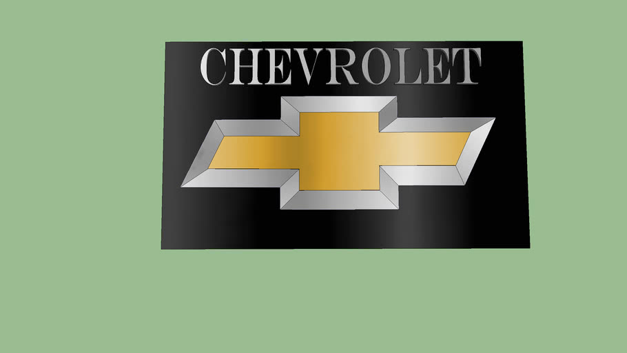 chevrolet logo | 3D Warehouse