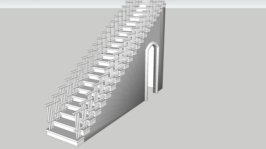 Stair Case | 3D Warehouse