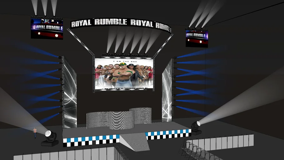 WWE ROYAL RUMBLE 2010 | 3D Warehouse
