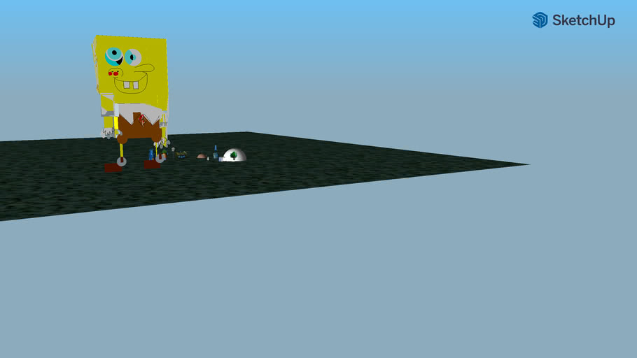 Abstract Spongebob Art | 3D Warehouse