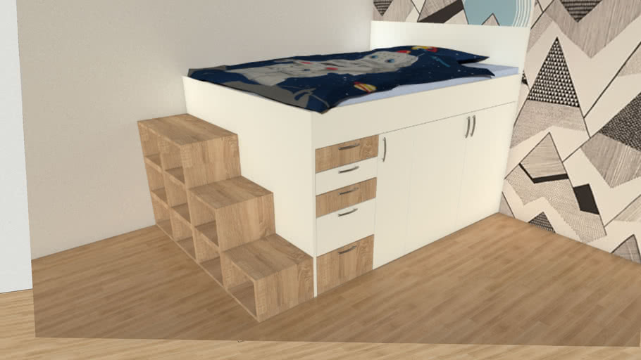 kids bunk bed | 3D Warehouse