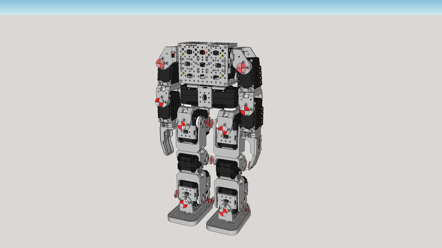 Bioloid Humanoid | 3D Warehouse