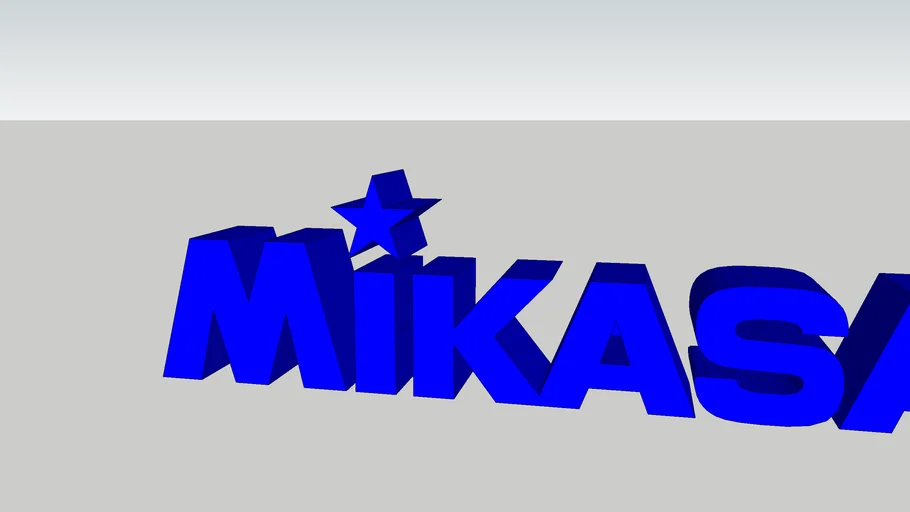 LOGO MIKASA | 3D Warehouse