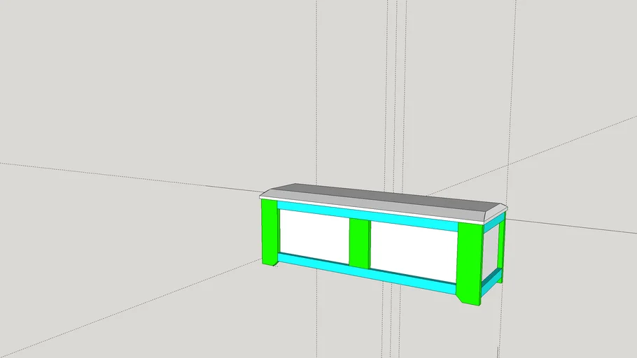 Storage bench | 3D Warehouse