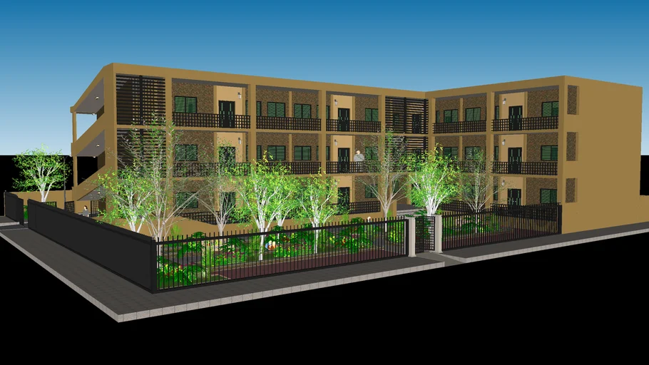 apartment complex | 3D Warehouse