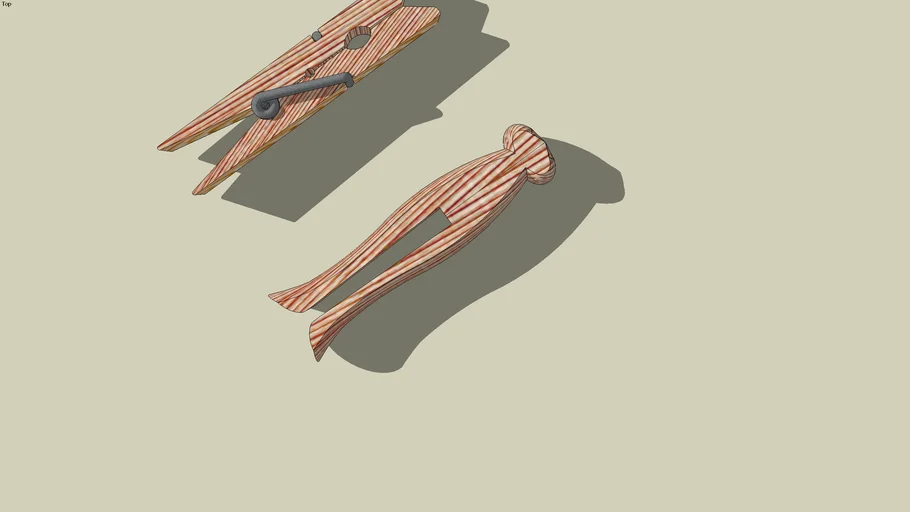 Clothespin | 3D Warehouse