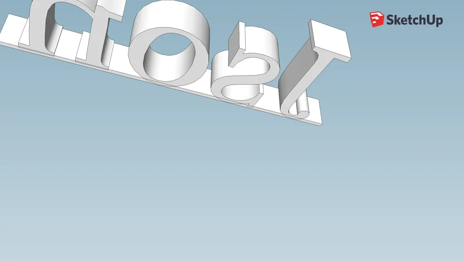 Json Nameplate | 3D Warehouse