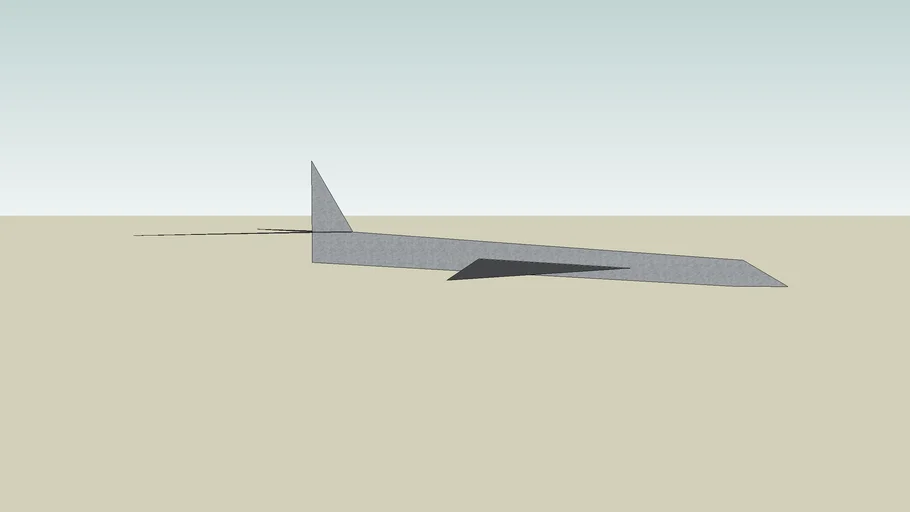 The plane | 3D Warehouse