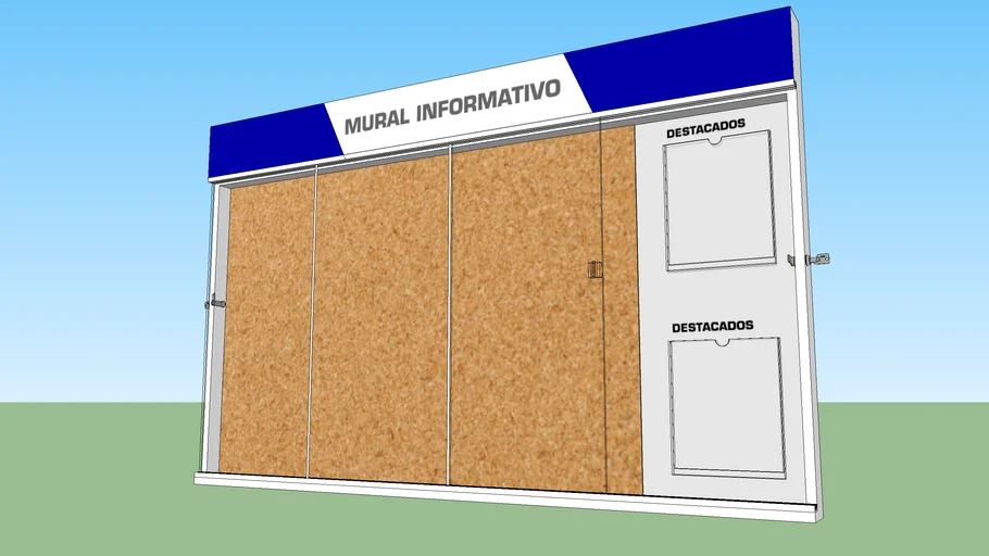 Mural Informativo | 3D Warehouse