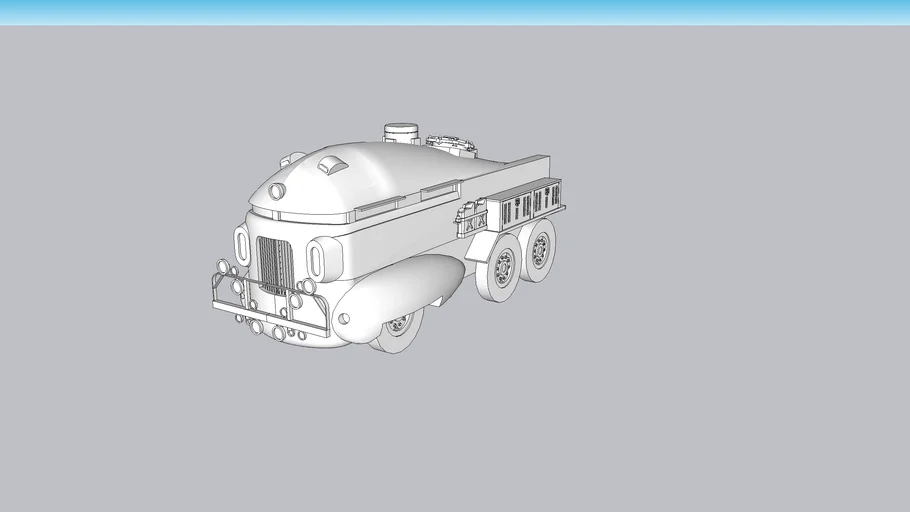 Herkimer Battle Jitney as Modeled Live | 3D Warehouse