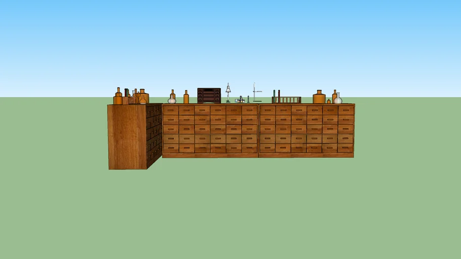 JANverhuur lab kast | 3D Warehouse