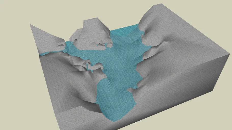 water terrain | 3D Warehouse