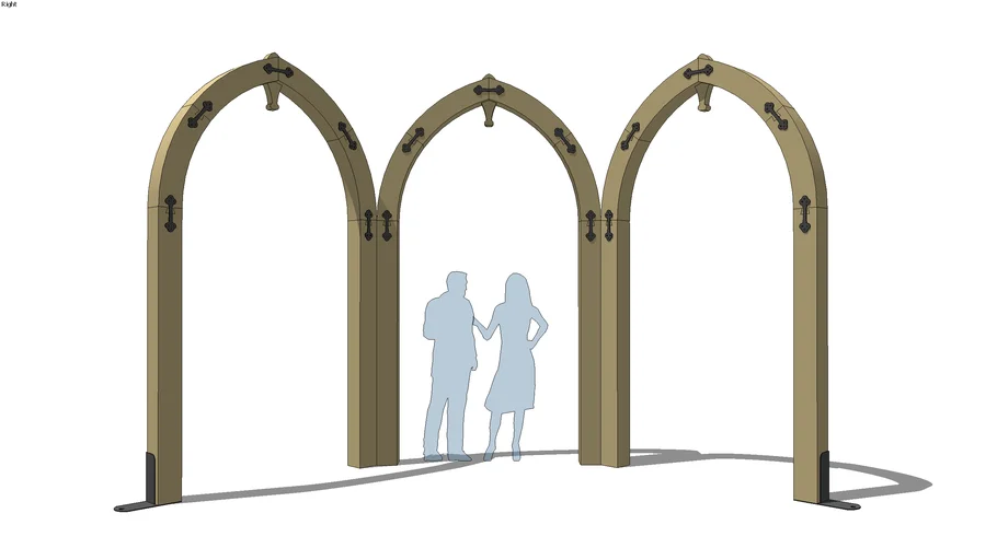 The 3 Arch | 3D Warehouse