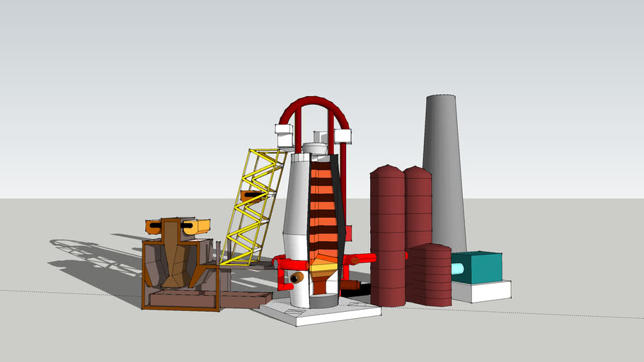 blast furnace | 3D Warehouse