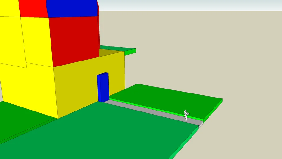 Simple House (In Progress) | 3D Warehouse