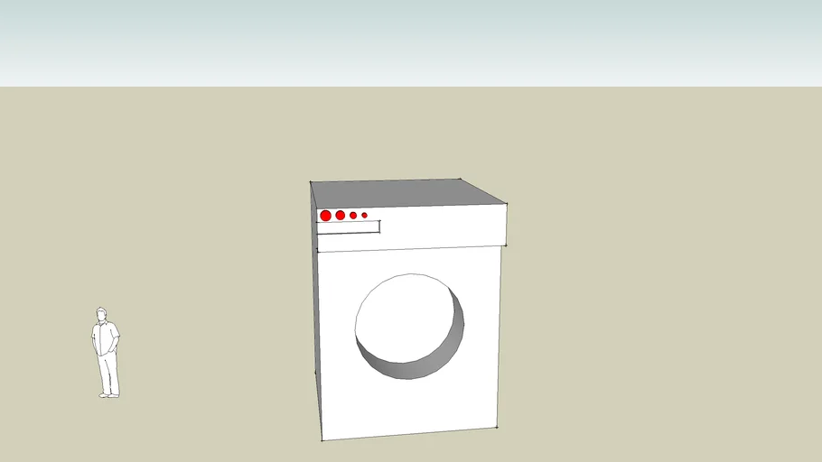 washing machine | 3D Warehouse