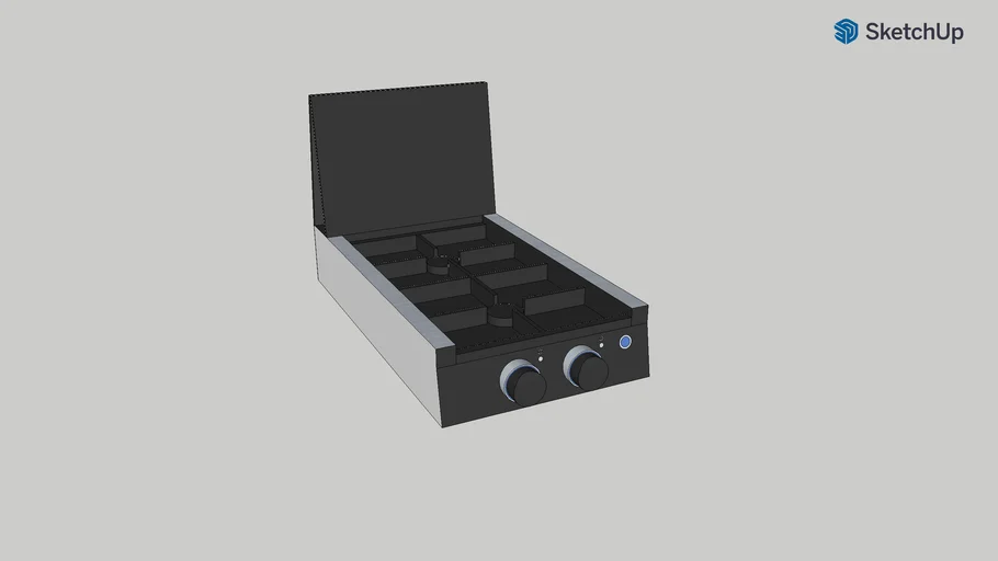 2 Burner RV cooktop | 3D Warehouse