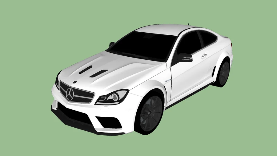 2013 Mercedes Benz C63 AMG Black Series Coupe. | 3D Warehouse