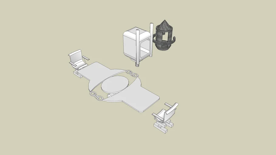 DINING TABLE AND ELEVATORS | 3D Warehouse