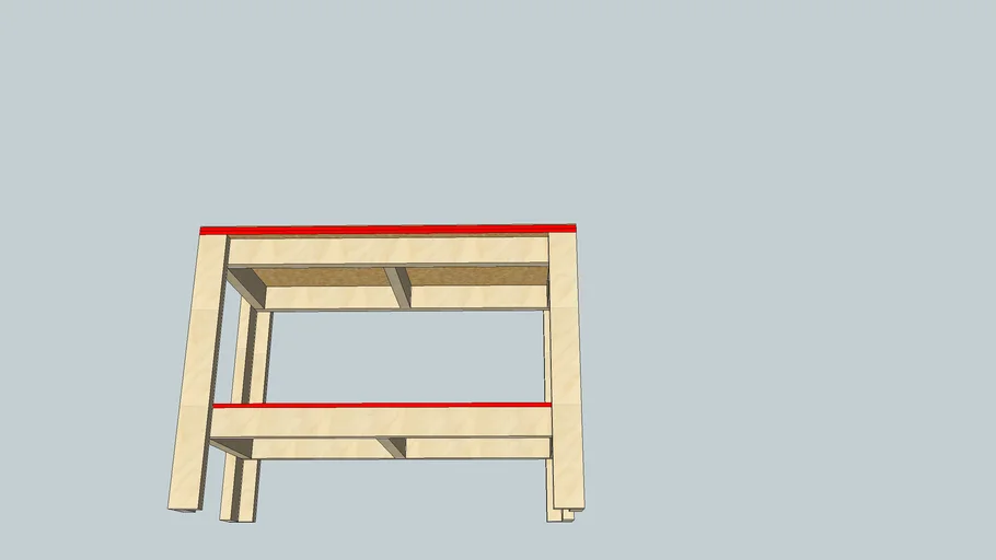 Basic Workbench | 3D Warehouse