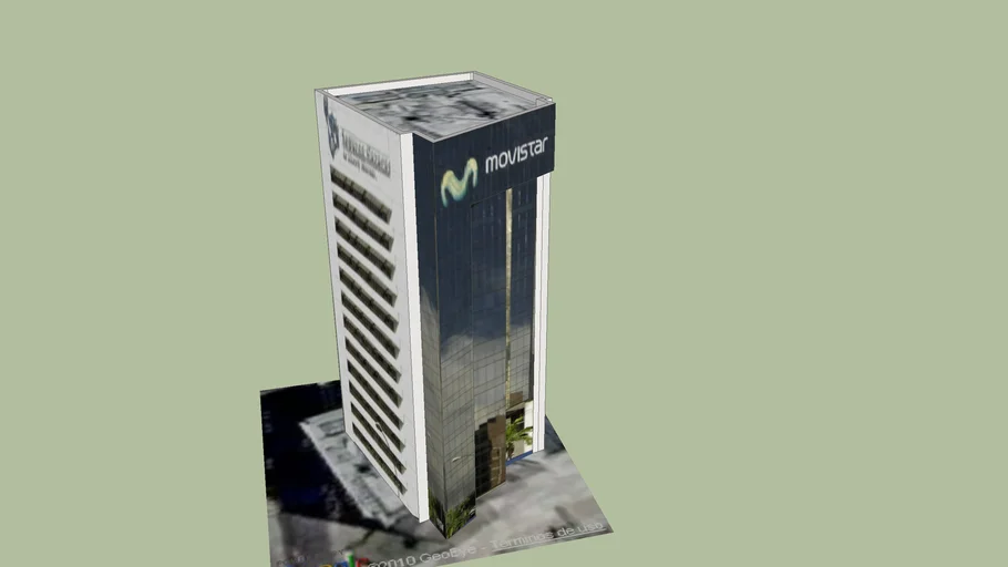 edificio, torre telefonica | 3D Warehouse