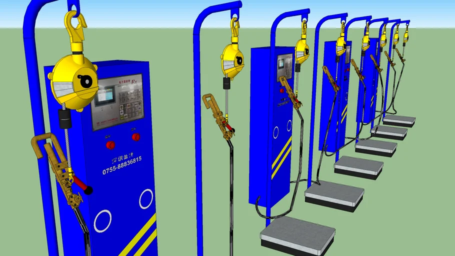 LPG Refilling Machine | 3D Warehouse