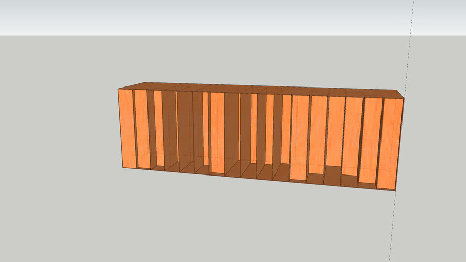 DIFUSOR ACUSTICO QRD | 3D Warehouse