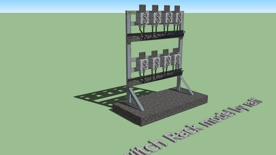 Switch Rack | 3D Warehouse