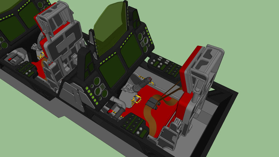 Weyland Corp VTOL Jump Logistics Ship (Cockpit Module) | 3D Warehouse