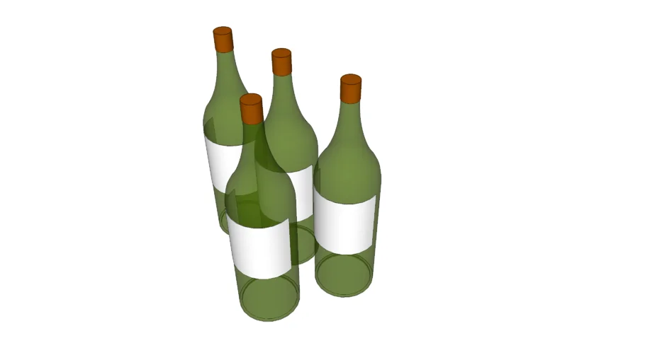 Wine Bottles | 3D Warehouse