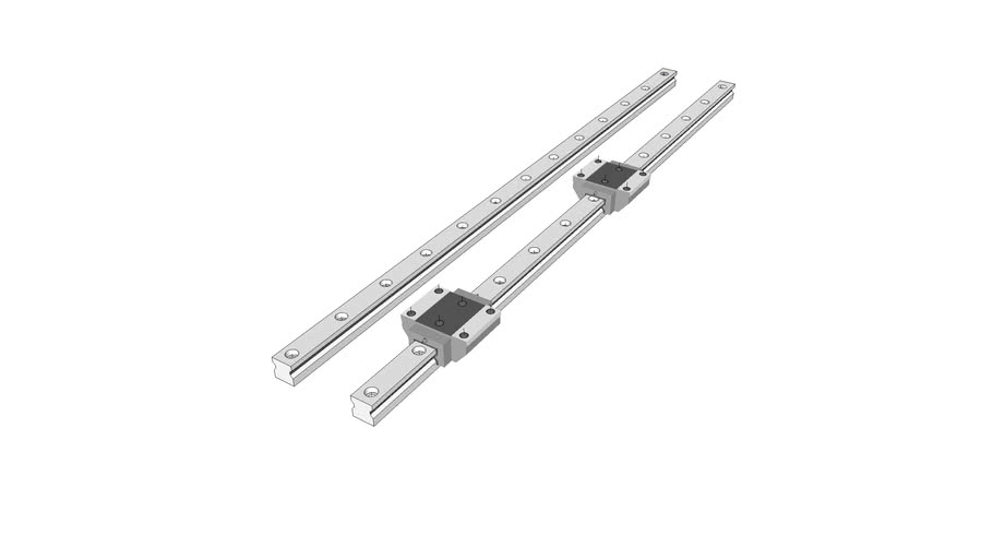 Guide a rulli con pattino | 3D Warehouse