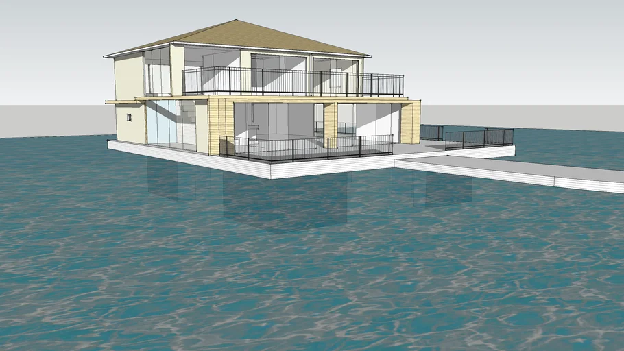 Exotic Sea House. | 3D Warehouse