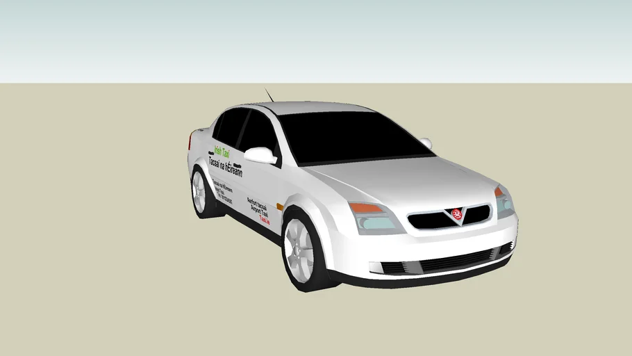 Vauxhall Vectra Irish Taxi/Hackney | 3D Warehouse