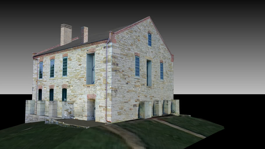 Fort Smith, AR: Old Commissary Building | 3D Warehouse