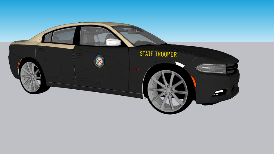 2018 Dodge Charger - Florida Highway Patrol (FHP) | 3D Warehouse