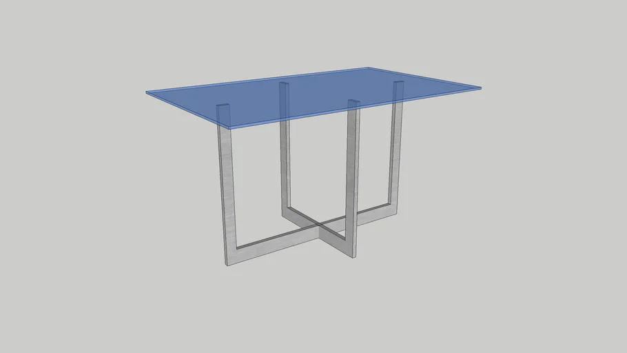 Glass Table | 3D Warehouse