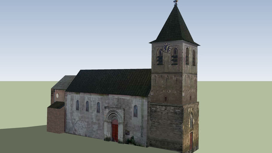 oosterbeek church (light) | 3D Warehouse