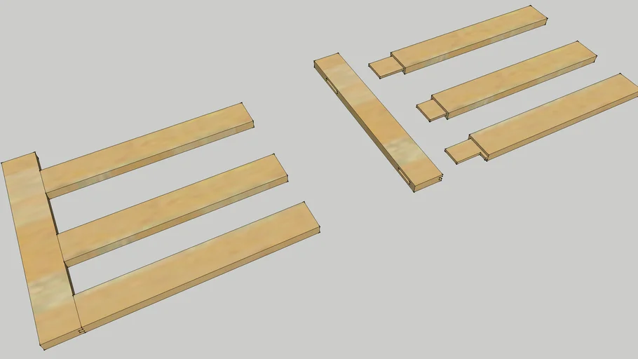 mortise and tenon joints | 3D Warehouse