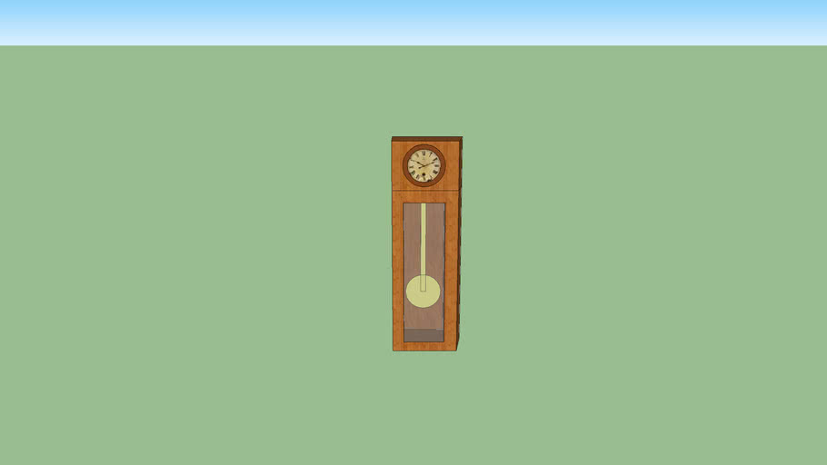 Grandfather Clock | 3D Warehouse