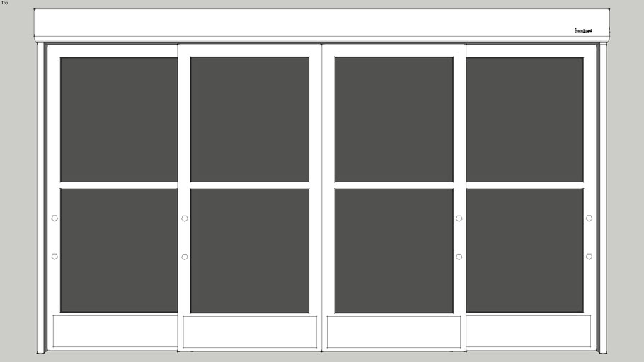 Besam Unislide automatic door | 3D Warehouse