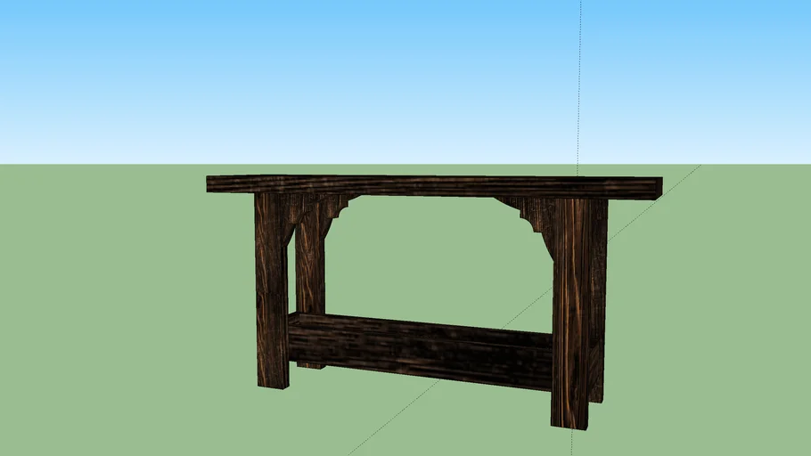 Back Table | 3D Warehouse