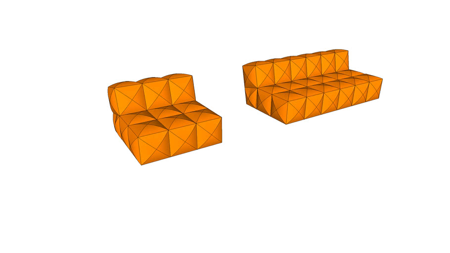 Bench sofa | 3D Warehouse