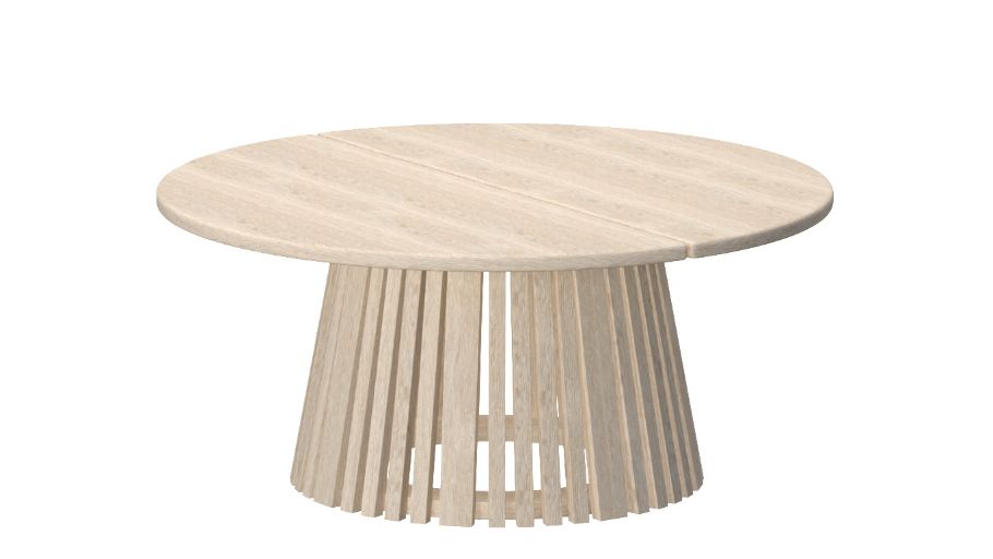 SIFAS SPERONE Aged teak round side table diam90cm | 3D Warehouse